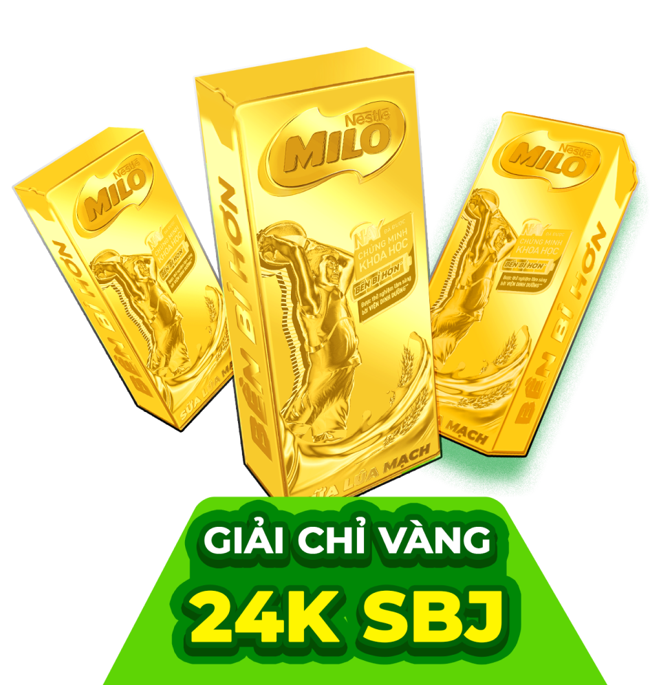 Milo - Danh sách trúng thưởng hộp Milo vàng | MILO Việt Nam